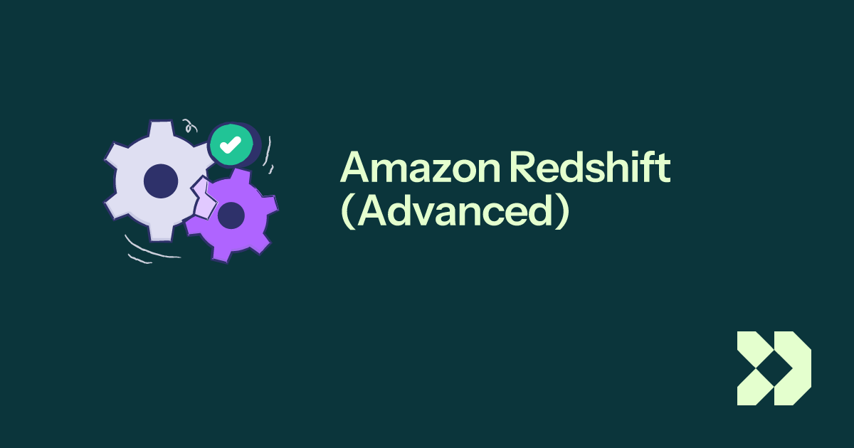 Amazon Redshift (Advanced) | Customer.io Docs